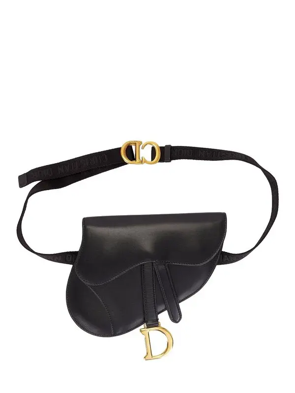 Dior Saddle Belt Bag - Black