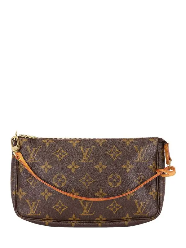 LOUIS VUITTON Monogram Pochette Accessoires Shoulder Bag - Brown