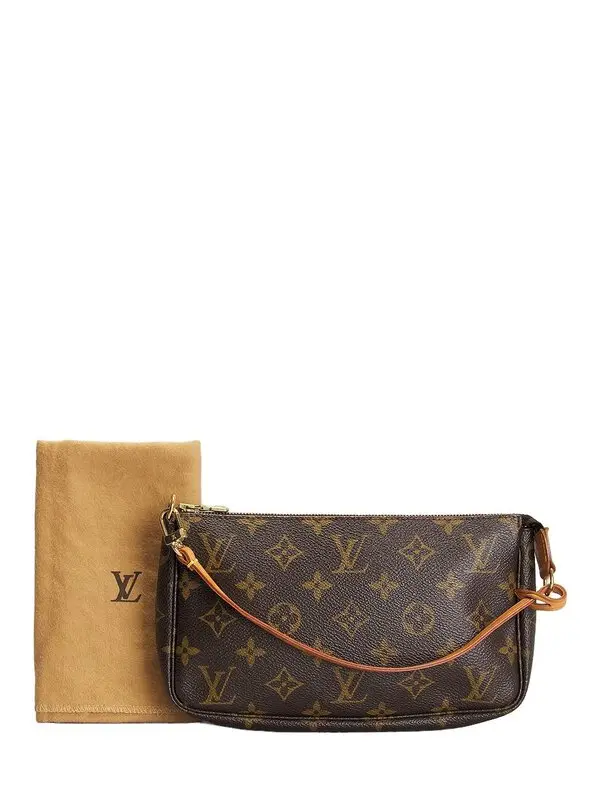 FWRD RENEW Louis Vuitton Monogram Pochette Accessoires Shoulder Bag - Brown