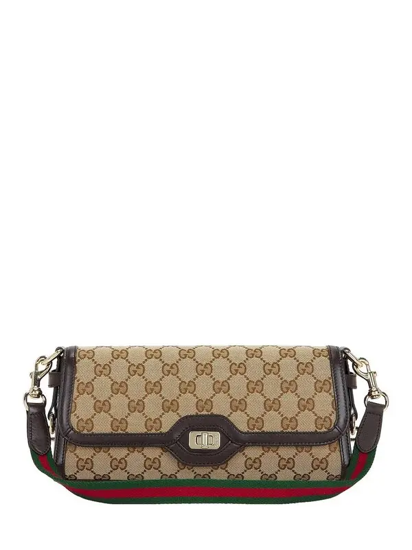 Gucci Luce Shoulder Bag - Beige