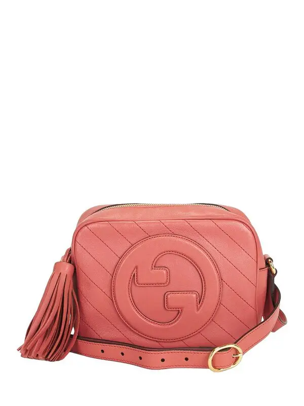 Gucci Blondie Shoulder Bag - Red