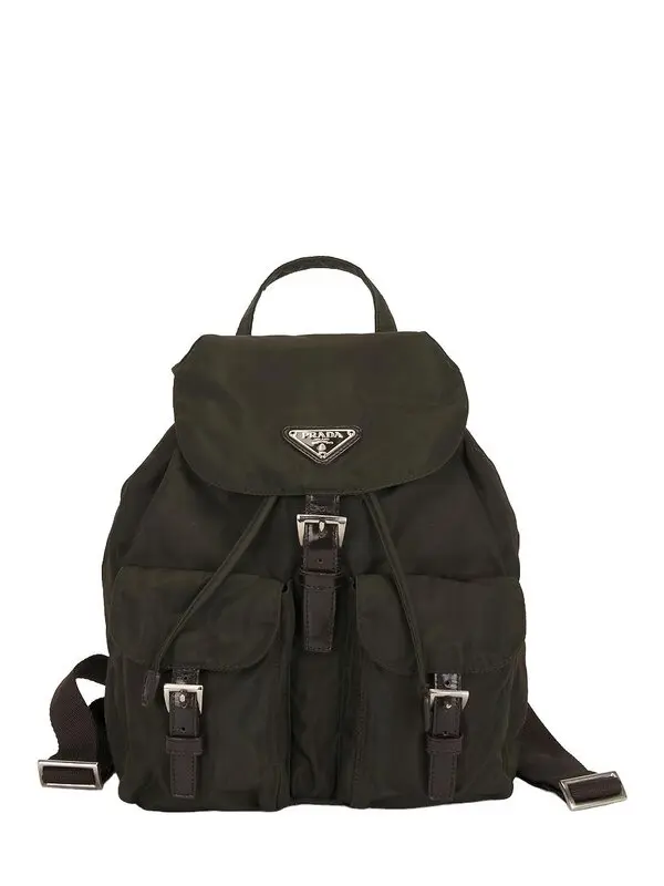 Prada Tessuto Backpack - Green