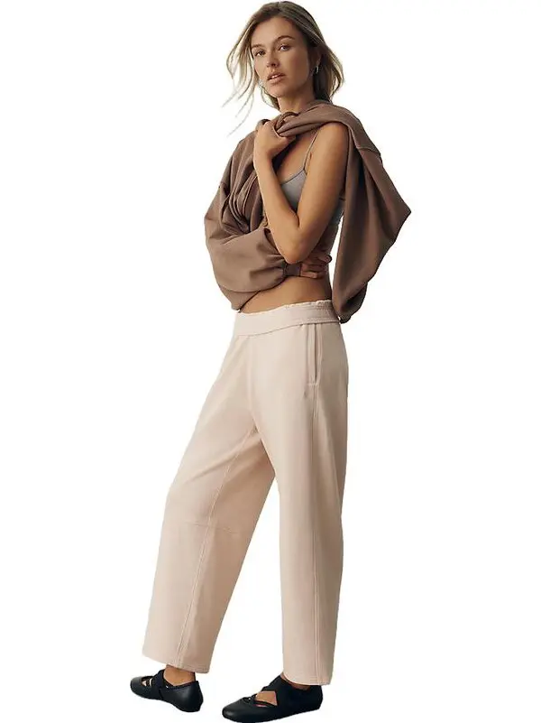 Daily Practice Merva Barrel-leg Pants - Scallop Shell
