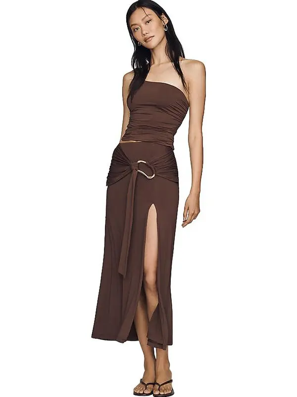 Bardot Dion Skirt - Chocolate