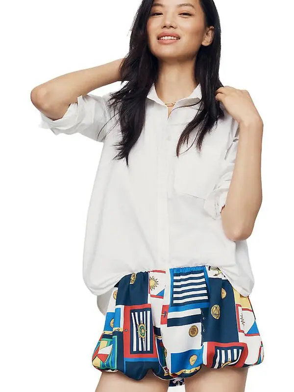SEROYA Presley Printed Shorts - Regatta