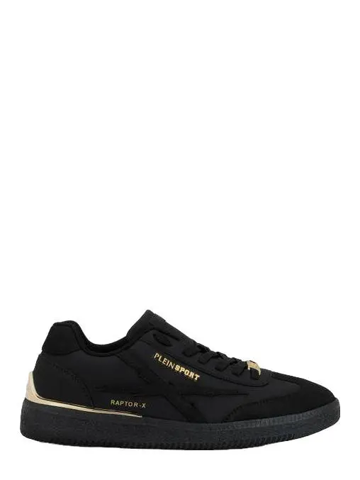 PLEIN SPORT Raptor-x Low-top Sneakers - Black/lightgold