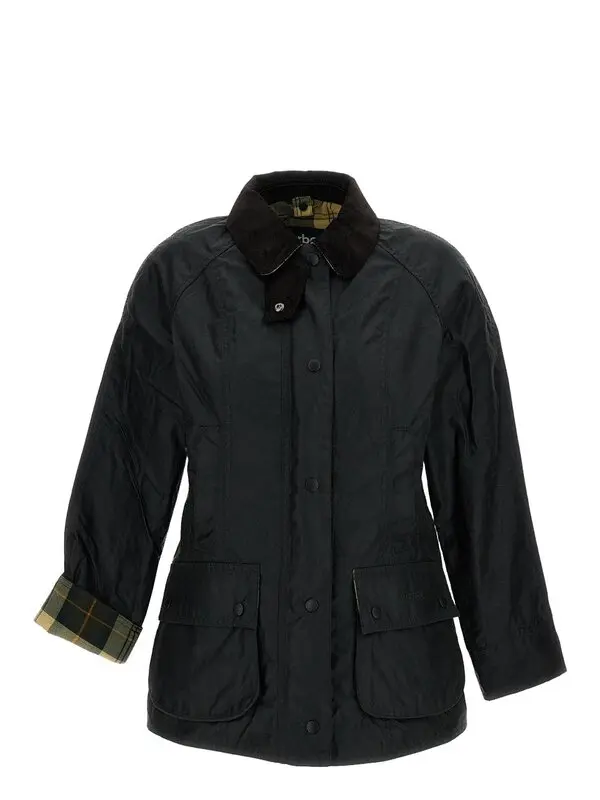 Barbour Beadnell Wax Jacket - Green