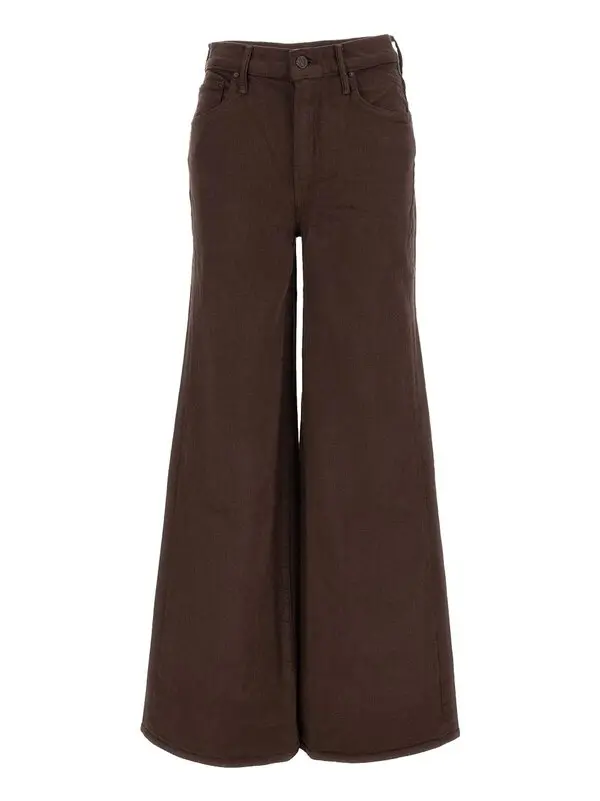 MOTHER The Undercover Sneak Jeans - Brown
