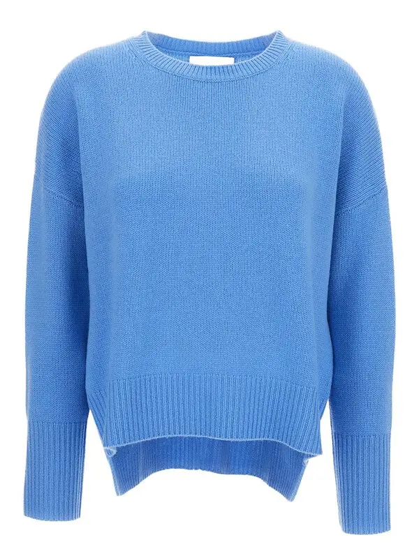 LISA YANG Mila Crew Neck Sweater - Sky Blue