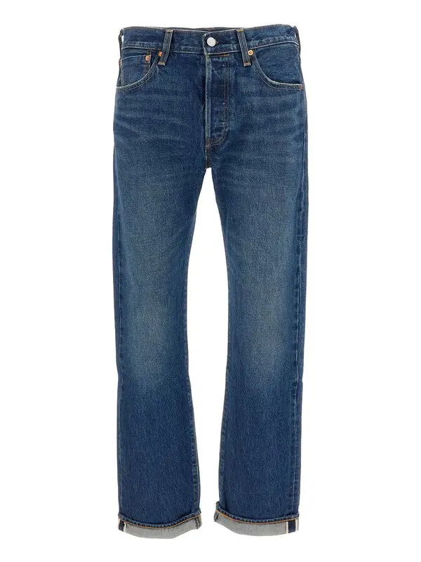 LEVI'S 501 Original Straight Cut Jeans - Blue