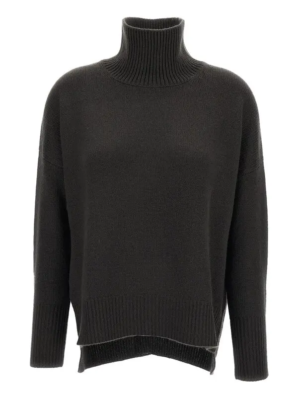 LISA YANG Heidi Turtleneck Sweater - Green