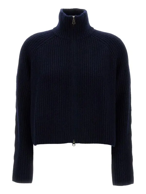 LISA YANG Sadie Zip Cardigan - Blu