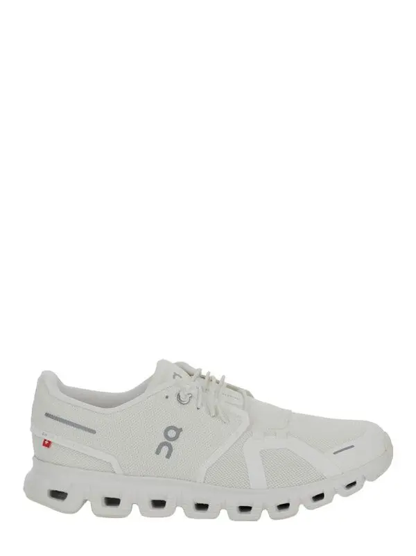 On Cloud 6 Lace Up Sneakers - Bianco