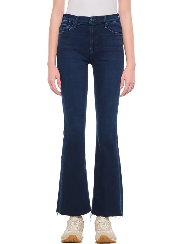 MOTHER The Weekender Fray Denim - Blu