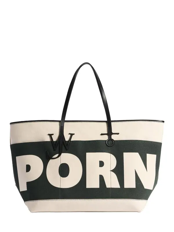 JW Anderson Xl Anchor Tote Bag - Beige