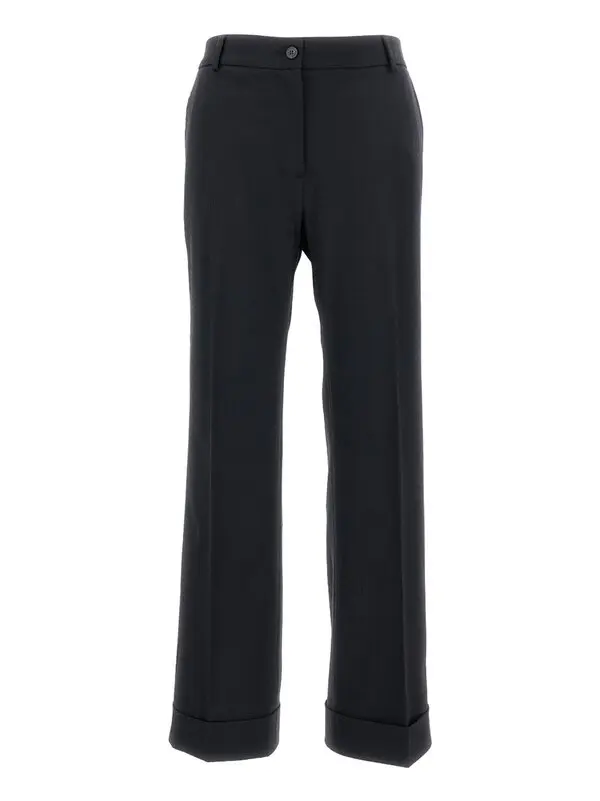 Alberto Biani Charlie Gab Trousers - Nero
