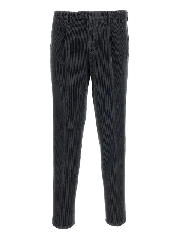 BRIGLIA 1949 Corduroy Trousers - Grey