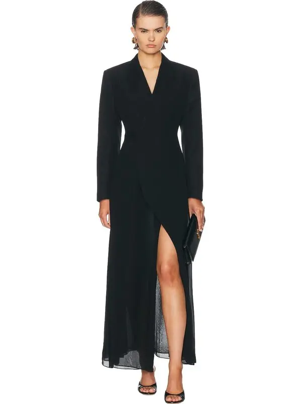 MAISON MARGIELA Midi Dress - Black