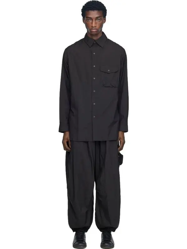 Adidas Y-3 Gradient 3-stripes Nylon Cargo Pants - Black
