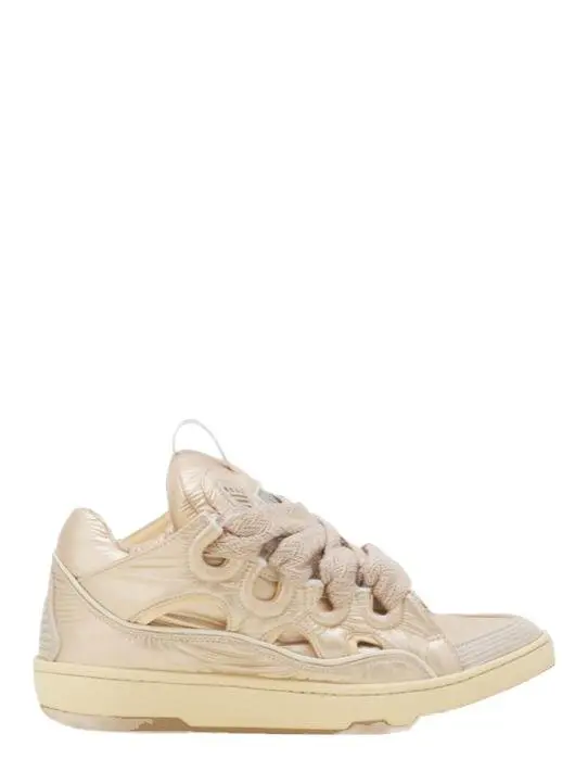 LANVIN Curb Sneakers - Yellow