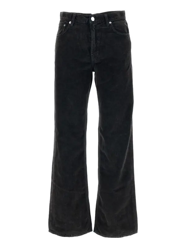 HAIKURE Velvet Trousers - Black