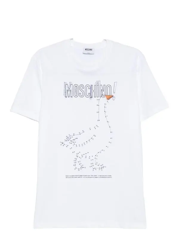 Moschino Short-sleeved T-shirt - White