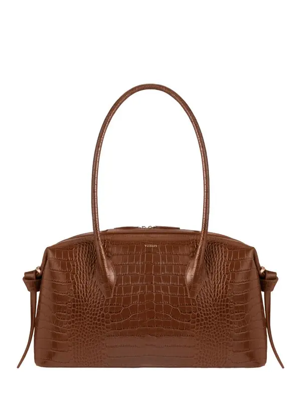 Yuzefi Zippered Handbag - Sierra