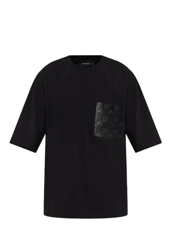 Dsquared2 Embossed-logo T-shirt - Black