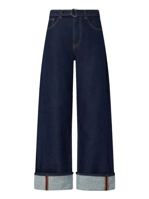 Liu Jo Flared Jeans With Turn-ups - Normal Wash