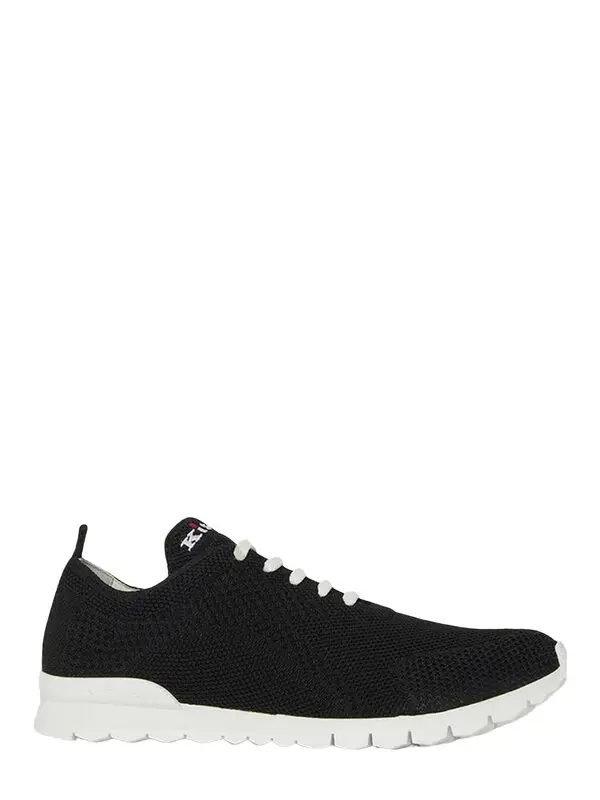 Kiton Knitted Sneakers - Black