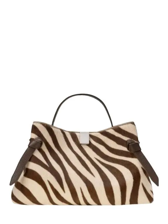 Yuzefi Gyoza Savanna Pony Bag - Nude