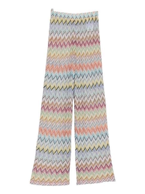Missoni Zigzag Knit Trousers - Nude