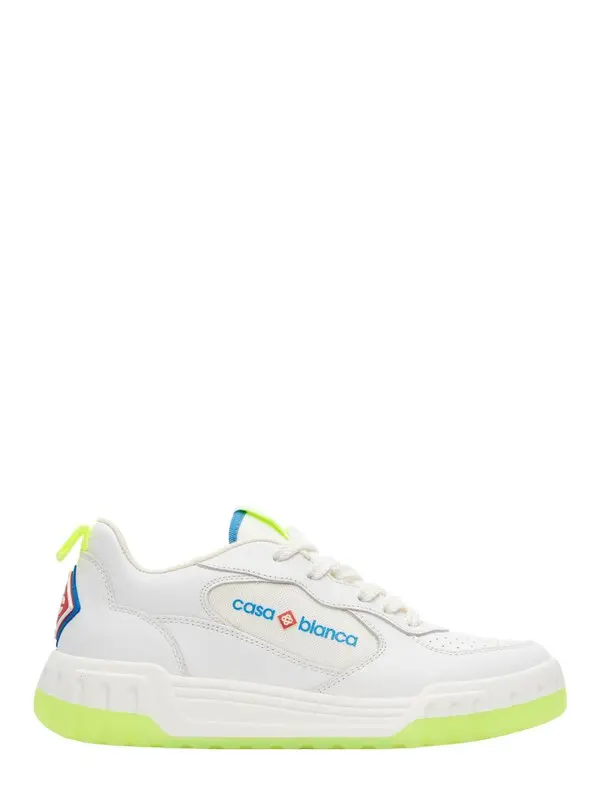 Casablanca Court Logo Low-top Sneakers - White