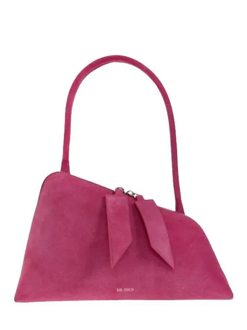 Attico Suede Shoulder Bag - Pink