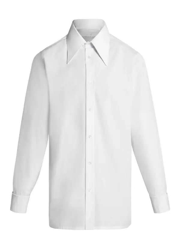 MAISON MARGIELA Side Slit Buttoned Shirt - White