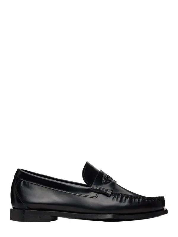 Casablanca Leather Loafers - Black