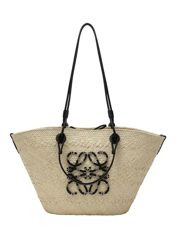 Loewe Medium Anagram Basket Bag - Beige