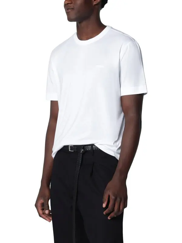Zegna Cotton T-shirt - White