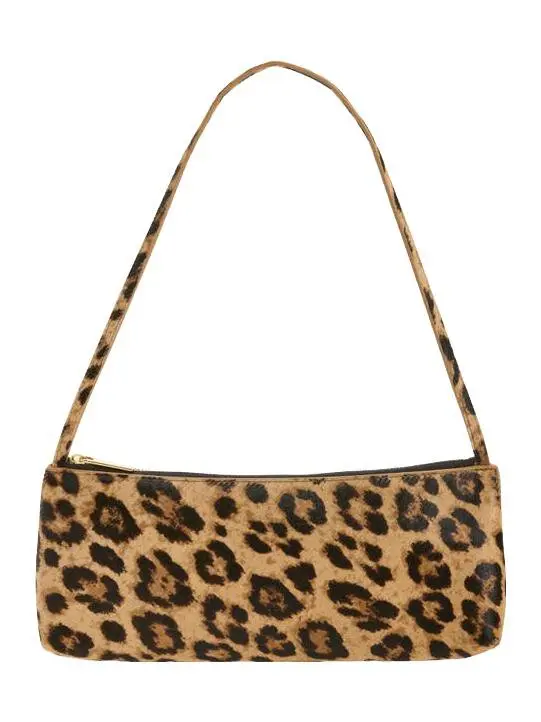 MANSUR GAVRIEL Gaia Genuine Calf Hair Baguette Bag - Leopard