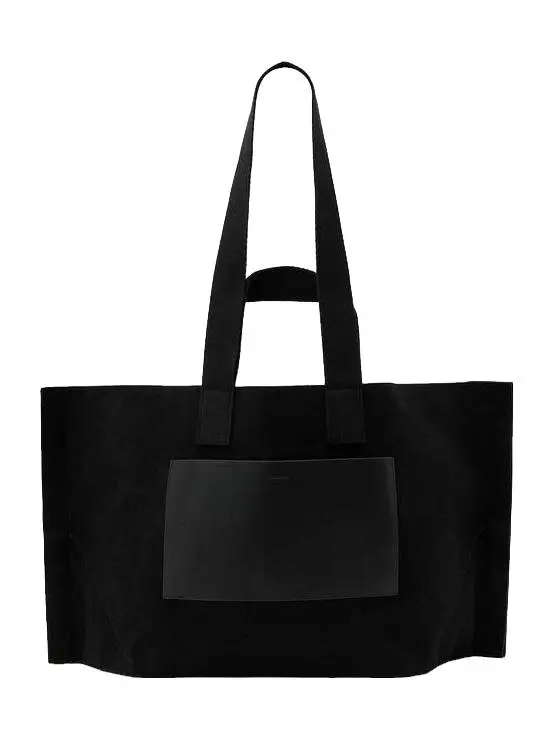 ALLSAINTS Lutece Canvas Tote - Black