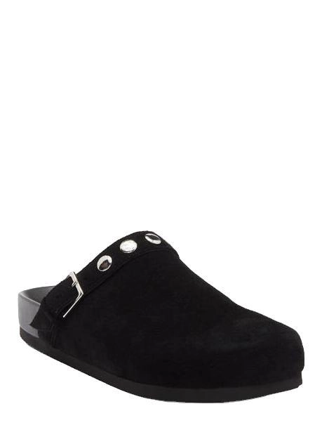 Paige Weaver Studded Clogs - Black