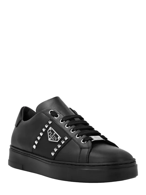 Philipp Plein Hexagon Luxe Low-top Sneakers - Black/black