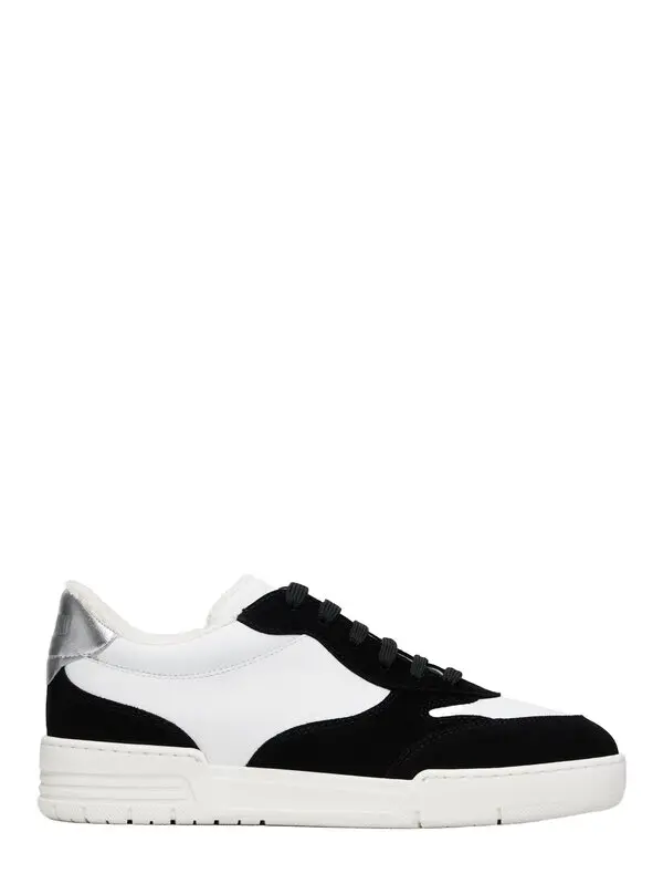Moschino Streetball Sneakers - Black/white/silver