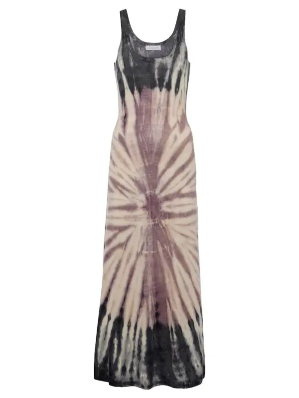 Gabriela Hearst Beca Tie-dye Maxi Dress - Nude