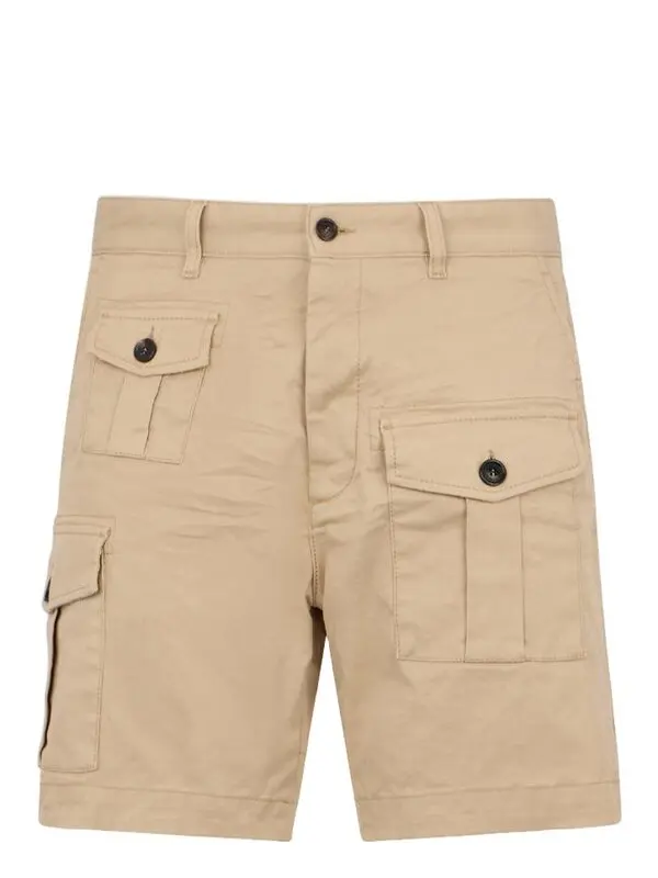 Dsquared2 Cargo Shorts - Beige