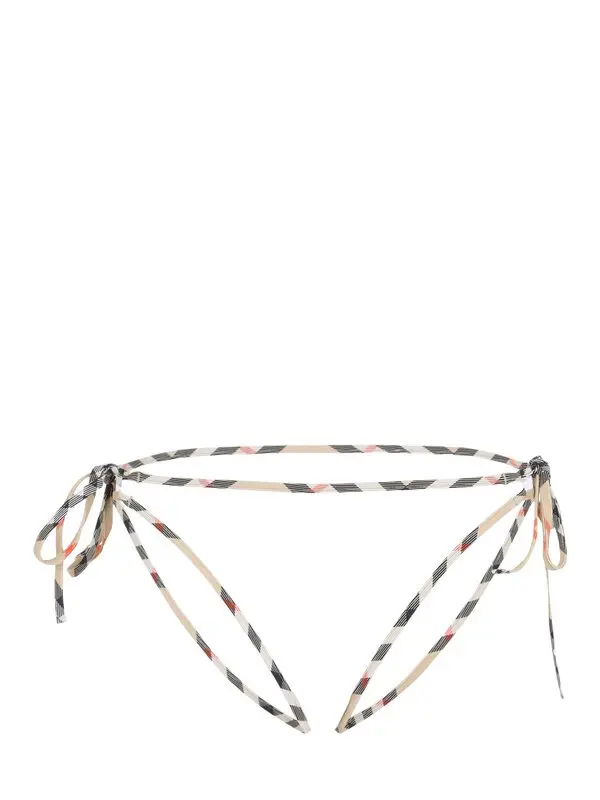 Burberry Starla Bikini Bottom - White