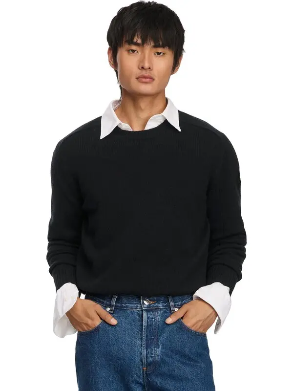 Canada Goose Matawin Knit Crew - Black