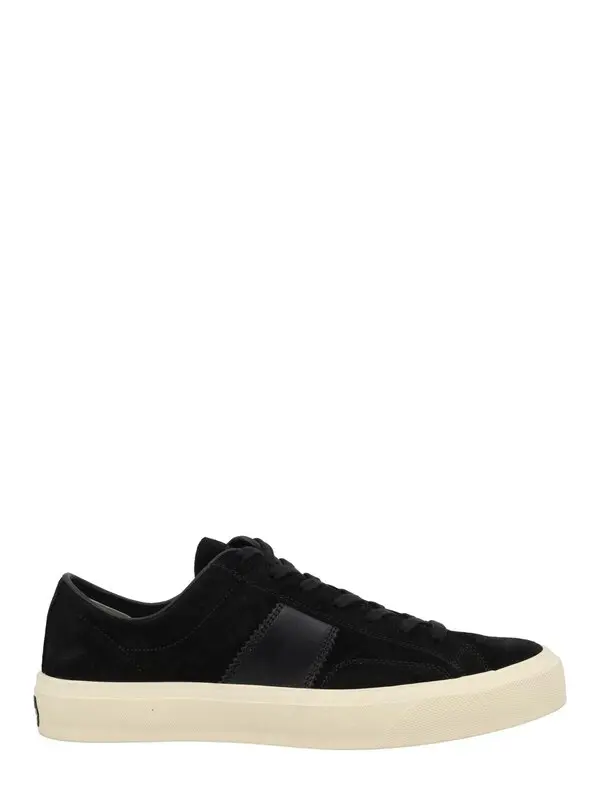 TOM FORD Cambridge Suede Sneakers - Black