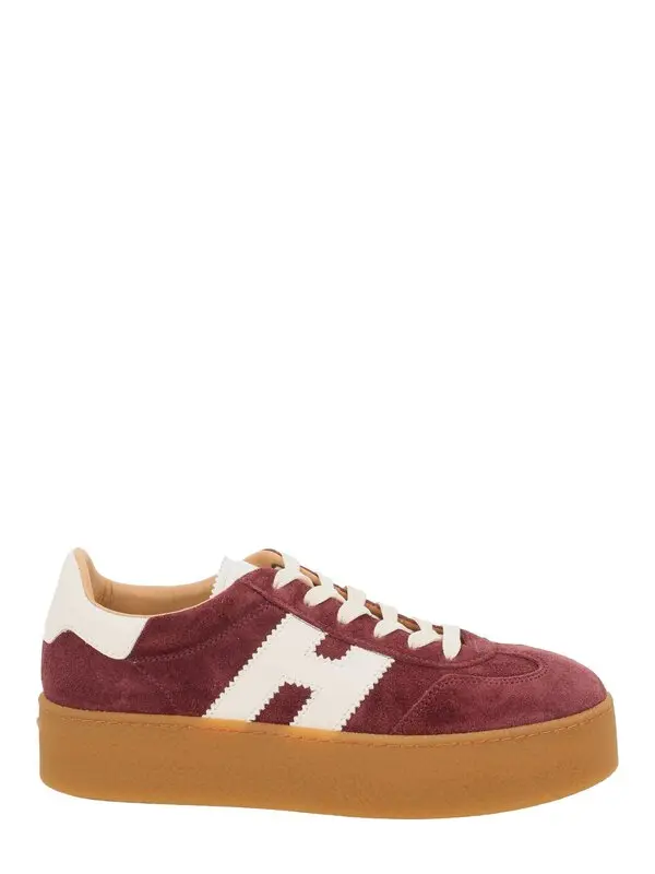 Hogan Cool" Sneakers - Bordeaux