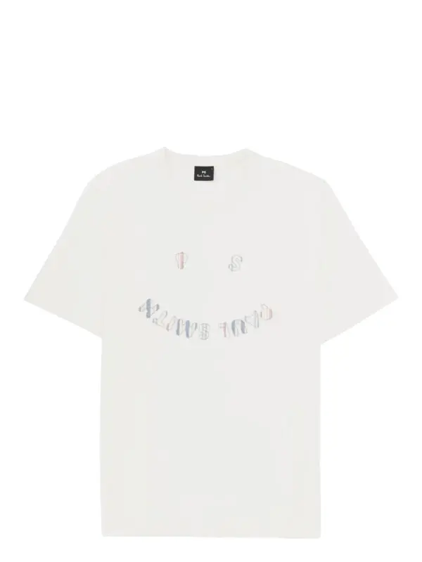 Paul Smith T-shirt "happy - White